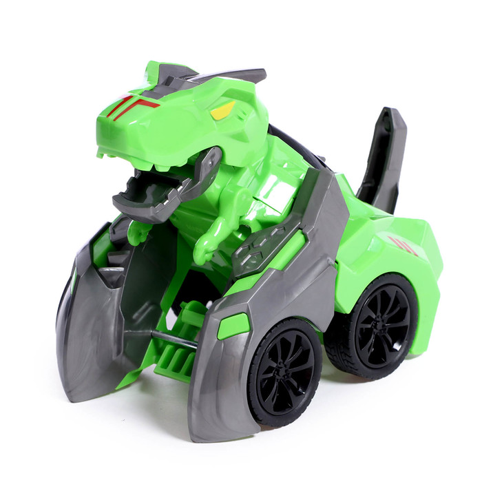 Buy Raptor robot, inertial, transforms, green color - price: $16.52 ...