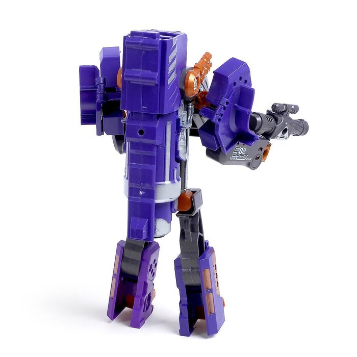 Buy Blaster transformer "Titan", shoots with soft bullets, purple, in ...