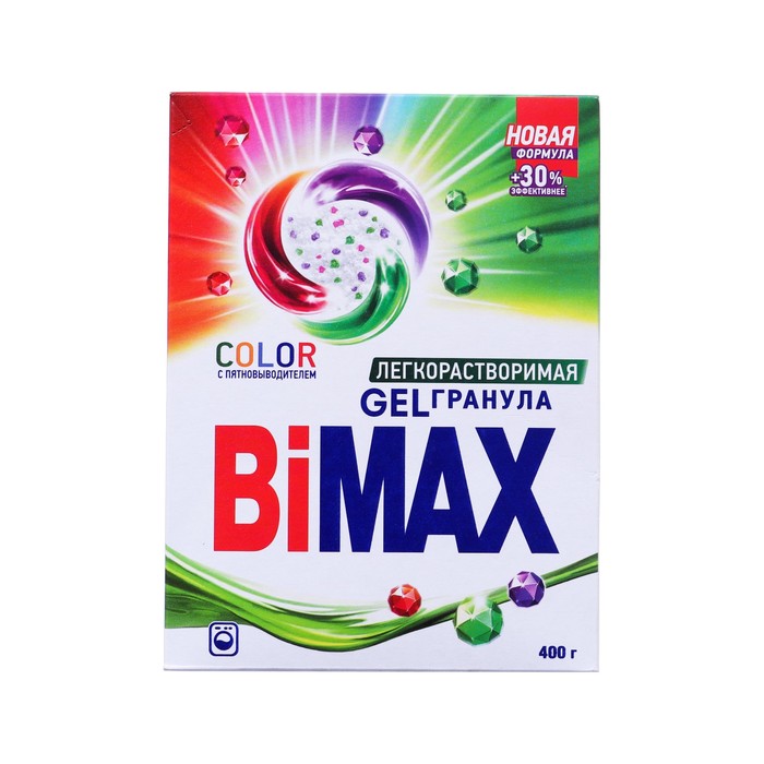 Buy Bimax color washing powder, automatic, 400 g - price: $4.75 from Russia | International ...